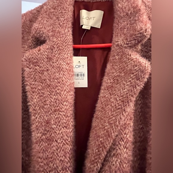 LOFT | Jackets & Coats | Loft Coat In Burgundy | Poshmark